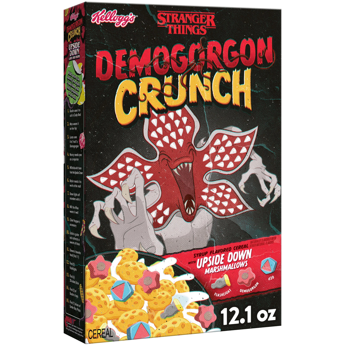 Demogorgon Crunch Stranger Things Kellogg's Cereal 343 g – La Casita ...