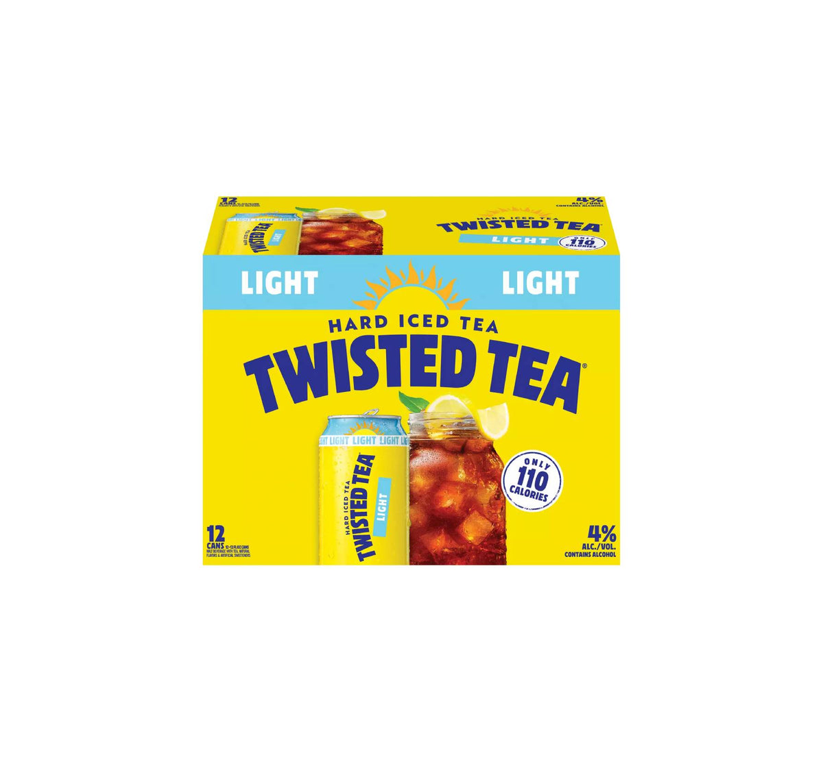 Twisted Iced Tea Twisted Tea Light Edition - 12 Pack – La Casita ...