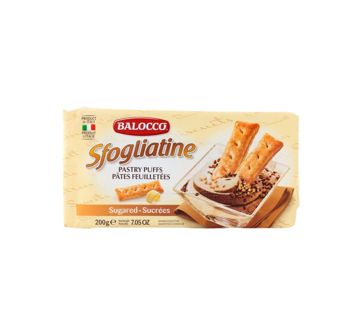 Balocco Biscuits Sfogliatine Sugared 200g – La Casita Delicatessen