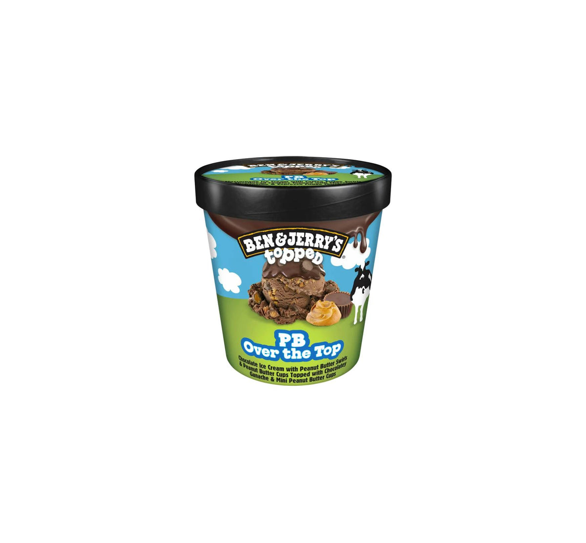 Ben & Jerry's Topped PB Over the Top Ice Cream 431ml – La Casita ...