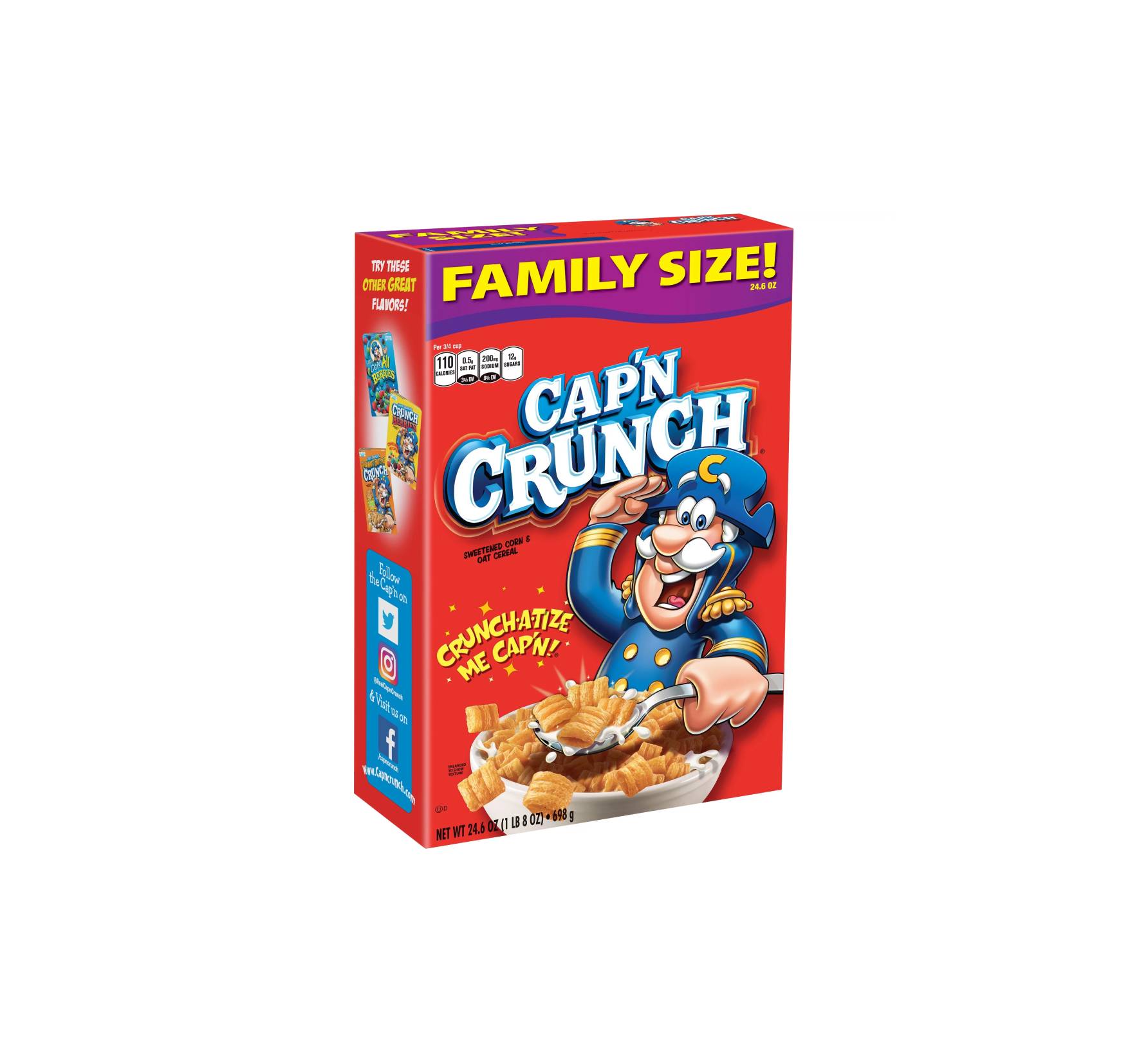 Capn' Crunch Original Corn & Oat Cereal - Family Size 627g – La Casita ...