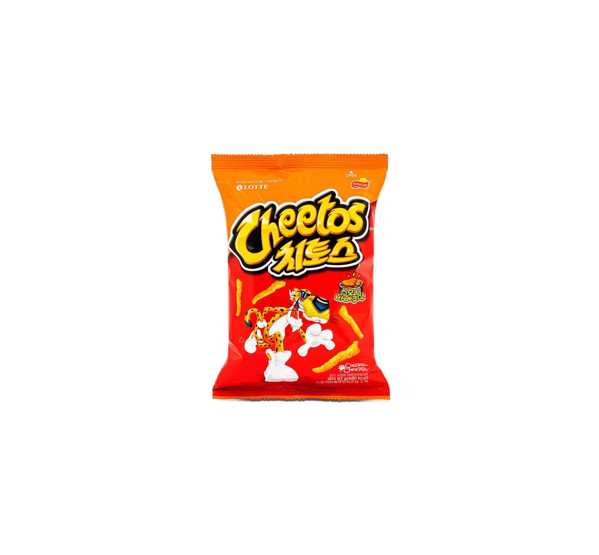 Cheetos LOTTE Smokey BBQ Flavored Snack Crunchy Style 82g – La Casita ...
