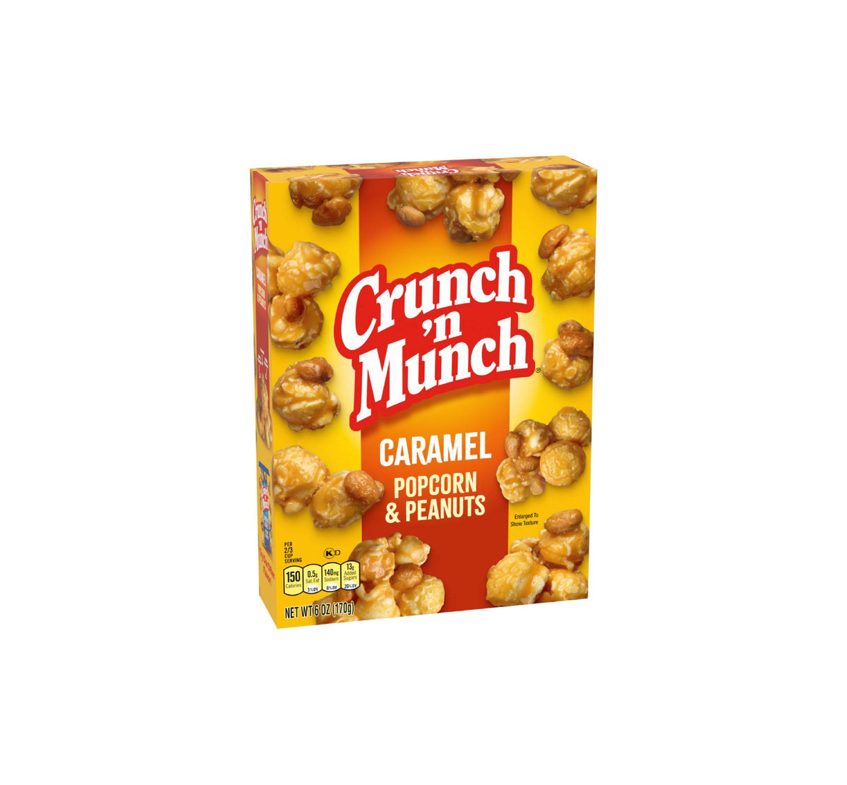 Crunch 'N Munch Caramel Popcorn with Peanuts 99g – La Casita Delicatessen