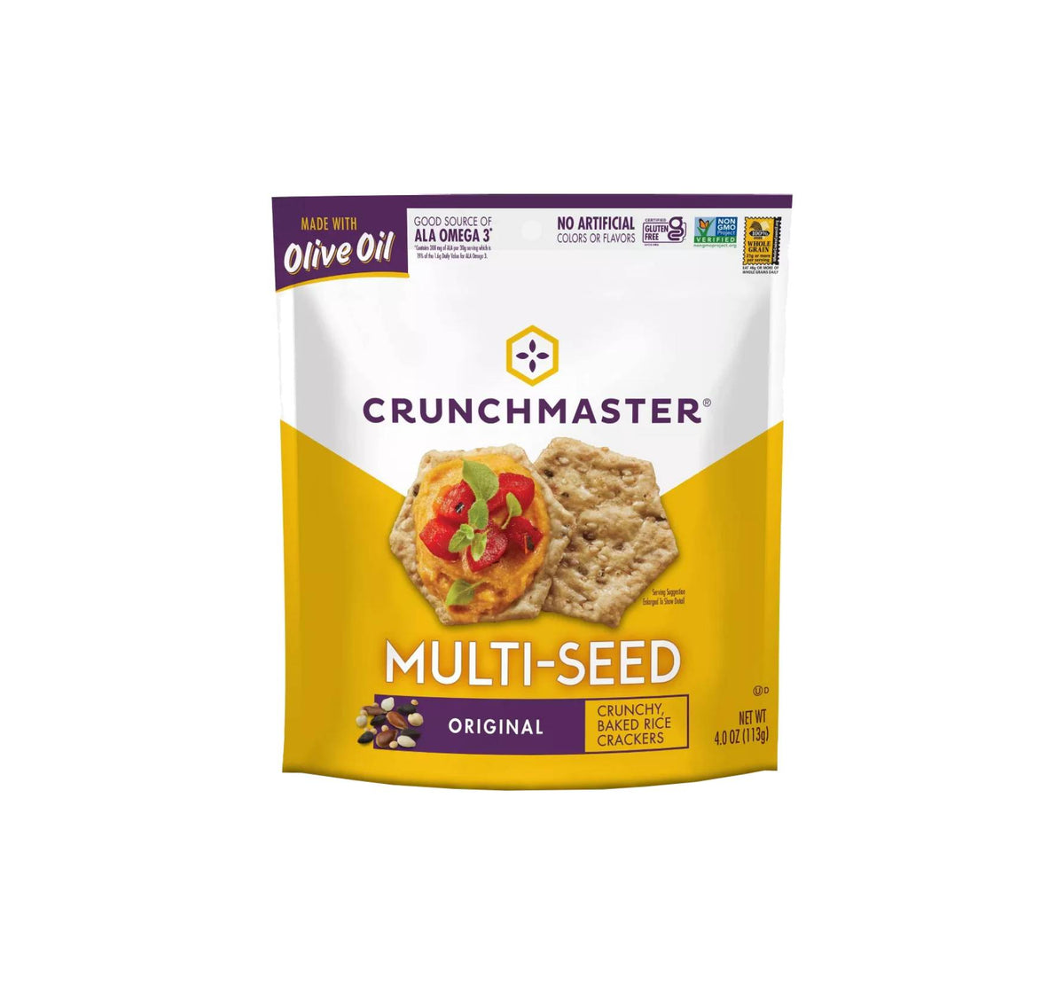 Crunchmaster Multi-Seed Original Crackers 113g – La Casita Delicatessen
