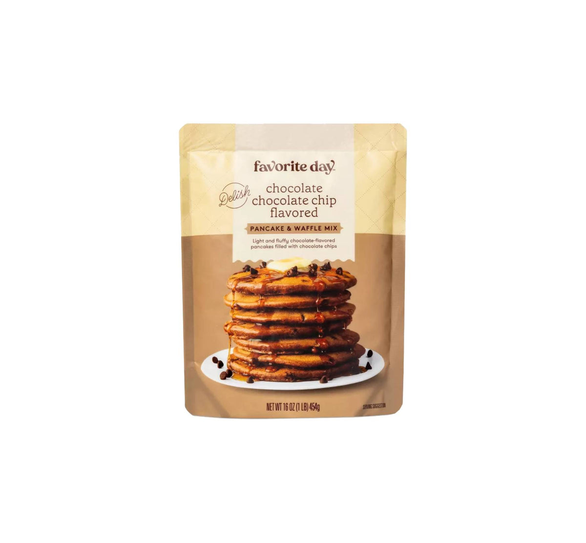 Favorite Day Chocolate Chocolate Chip Flavored Pancake Mix 454g – La ...