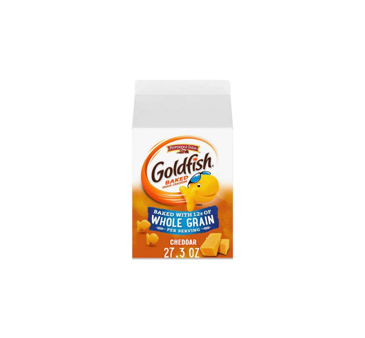 Goldfish 100% Cheddar Whole Grain Baked Snack Crackers 773g – La Casita ...