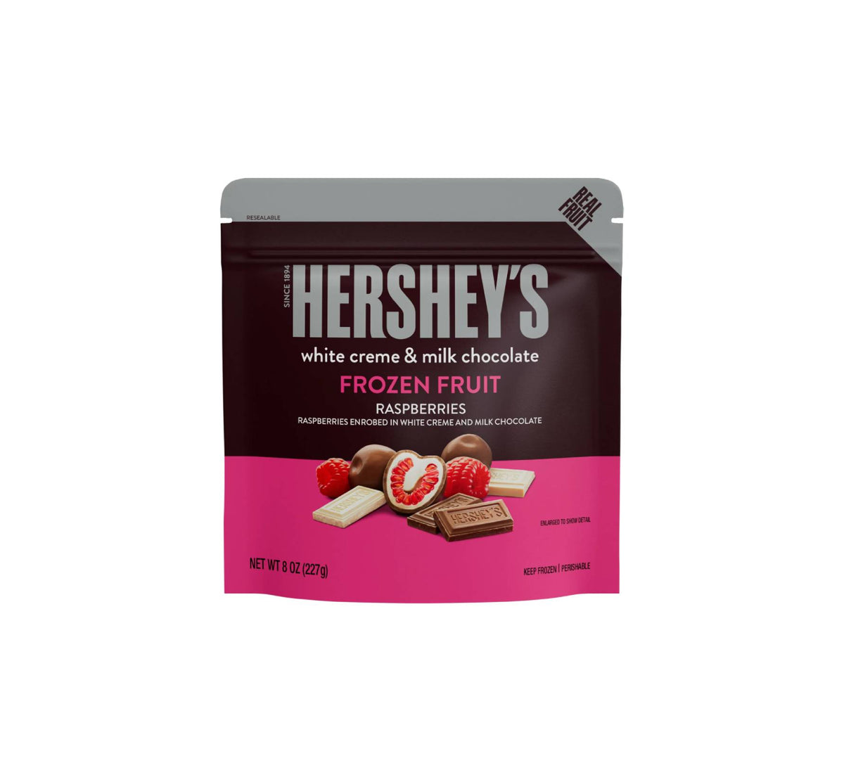 Hershey's White Creme and Milk Chocolate Frozen Fruit Raspberries (Pic ...