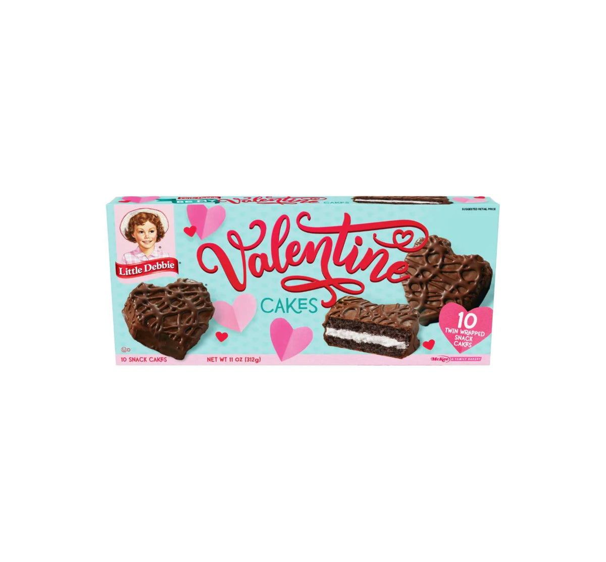 Little Debbie Milk Chocolate Valentine Cakes 312g – La Casita Delicatessen