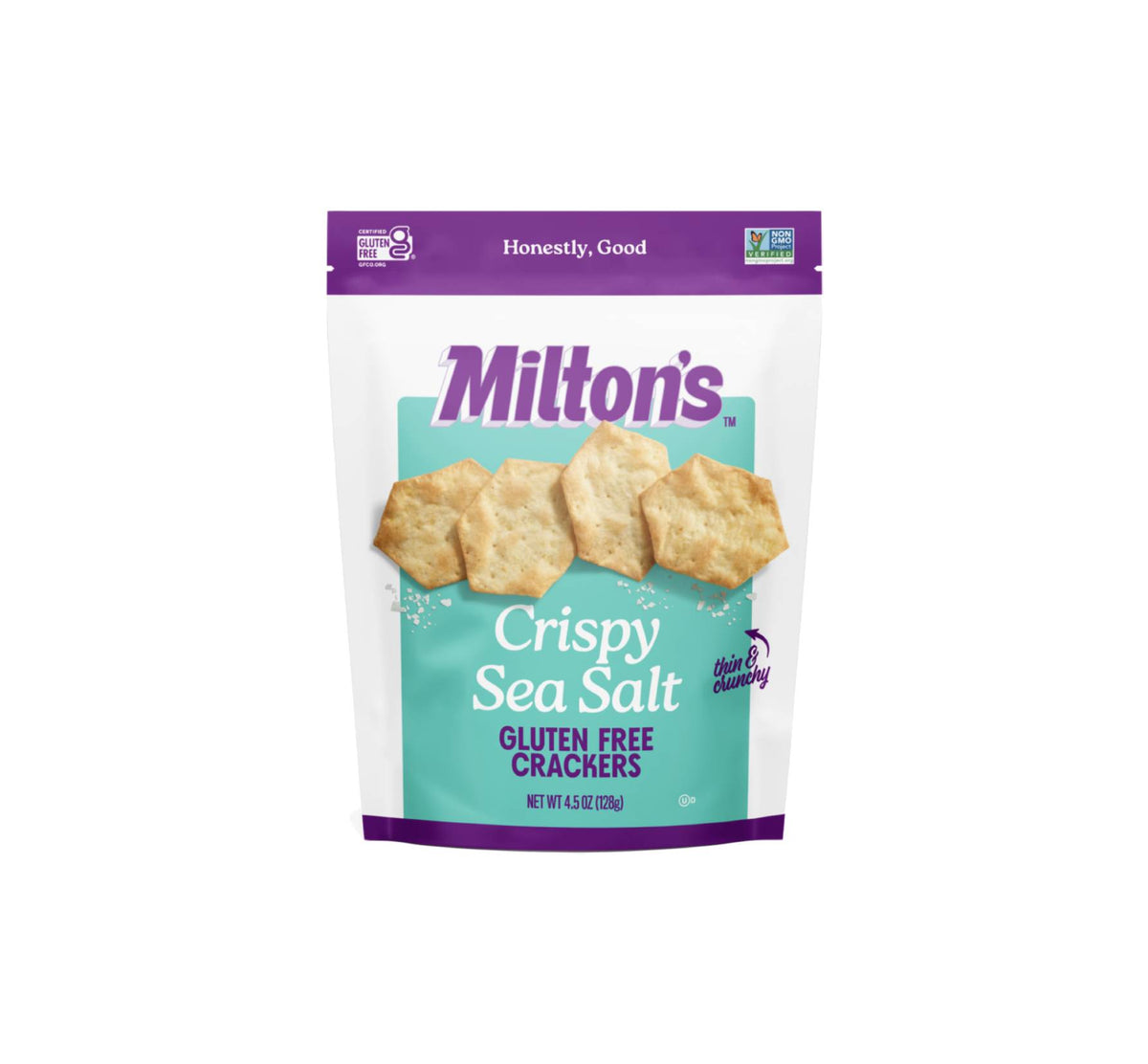 Milton's Crispy Sea Salt Gluten-Free Crackers 128g – La Casita Delicatessen