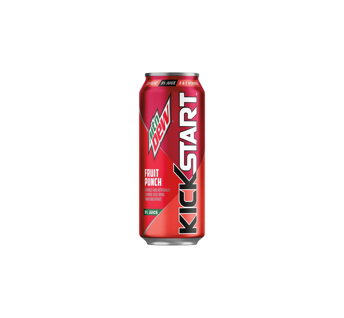Mountain (Mtn) Dew Kickstart Edition Fruit Punch Flavor 473ml – La ...