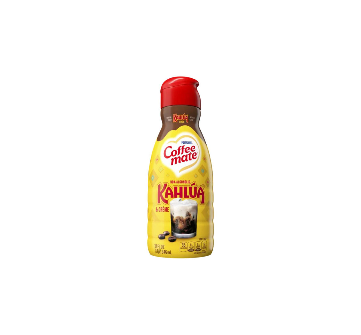 Nestlé: Coffee Mate Kahlúa & Crème Liquid Coffee Creamer Dairy-Free 94 ...
