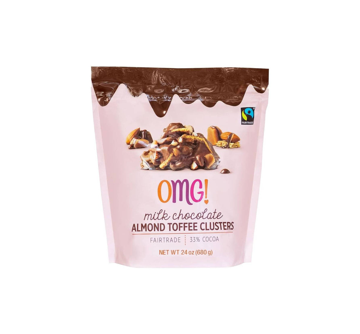 OMG! Milk Chocolate Almond Toffee Clusters 680g – La Casita Delicatessen