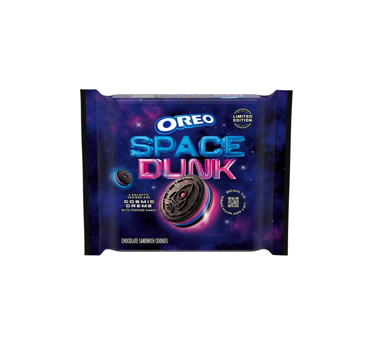 Oreo Space Dunk Cosmic Creme Flavor Creme Sandwich Cookies - Limited E ...
