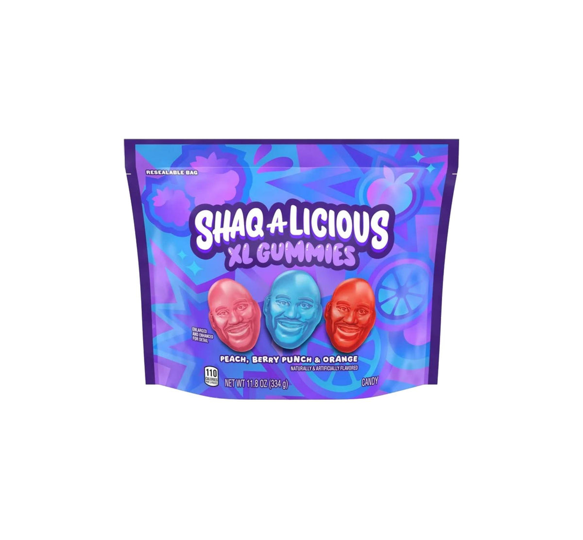Shaq-A-Licious Xl Gummies Original Flavor Chewy Candy 334g – La Casita ...