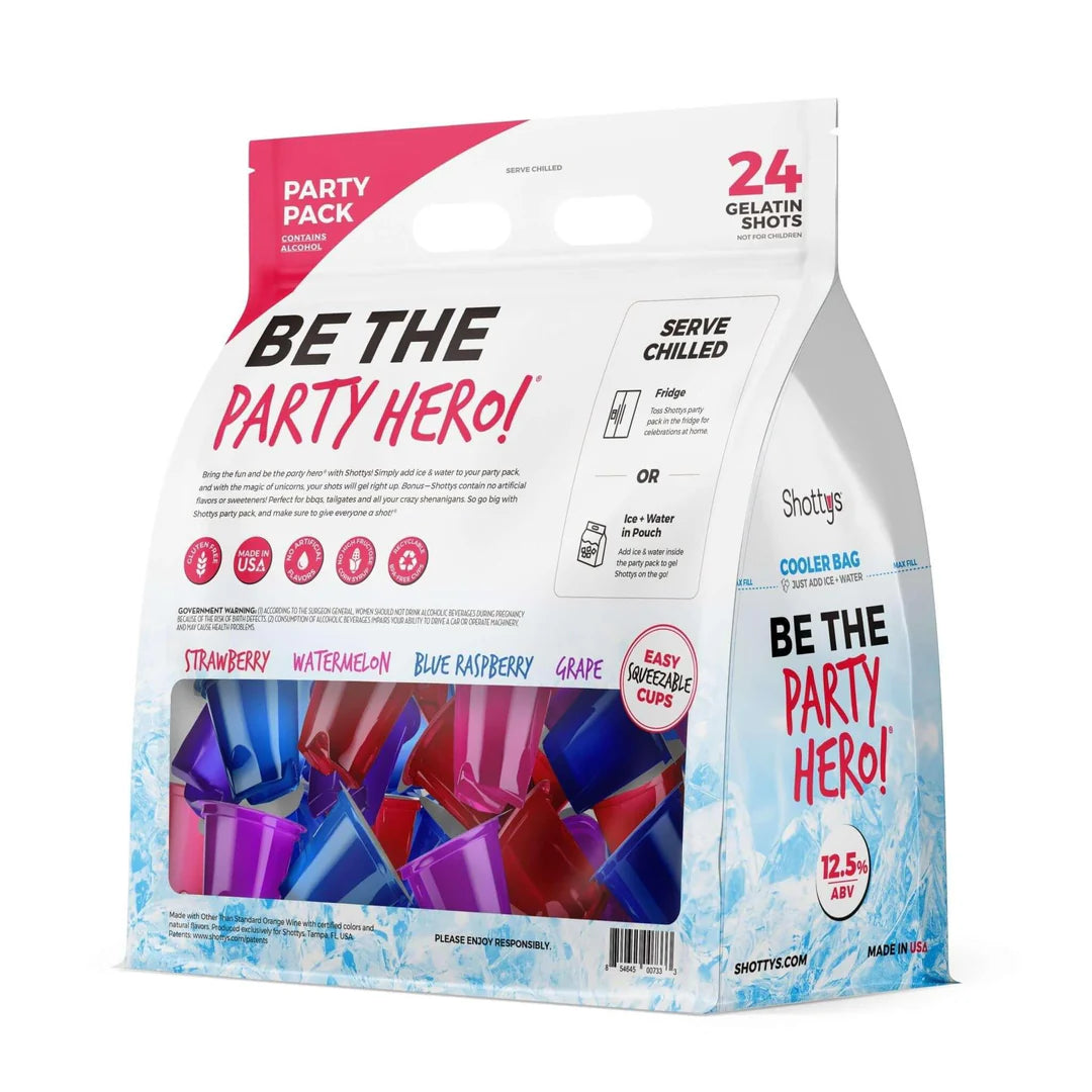 Shottys Party-Ready Gelatin Shots Party Pack 24 pack 1.2L – La Casita ...