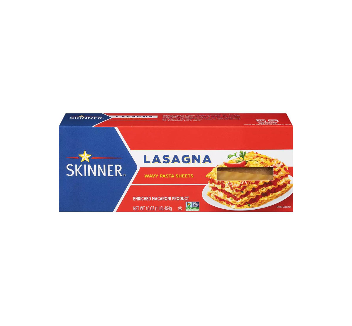 Skinner Lasagna Wavy Pasta Sheets 454g – La Casita Delicatessen