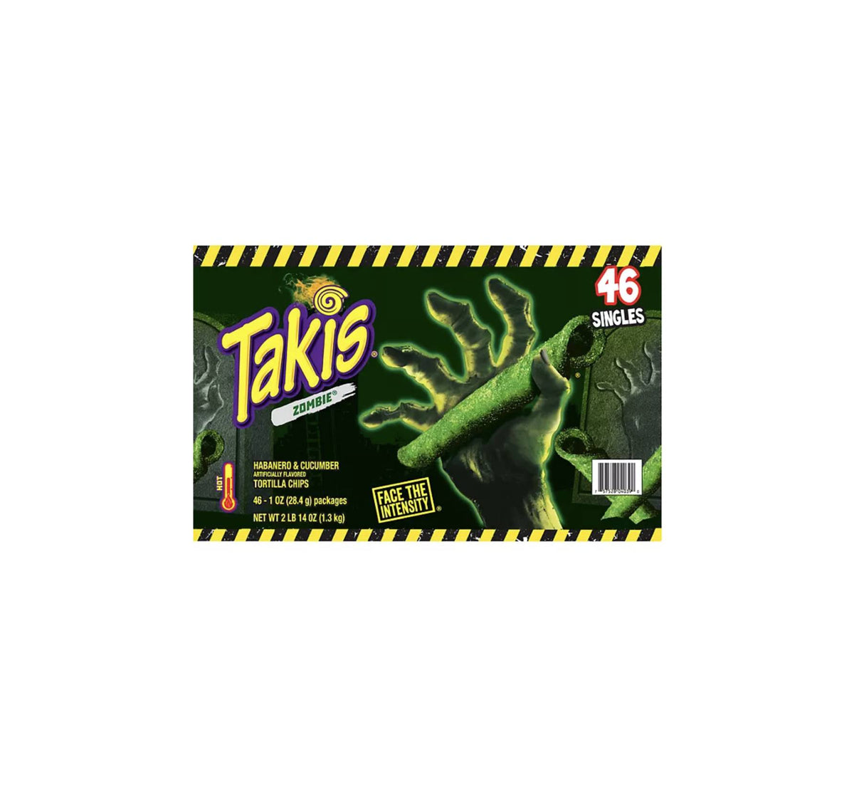 Takis Zombie Habanero & Cucumber Flavored Chips - 46 Pack 1.3Kg – La ...