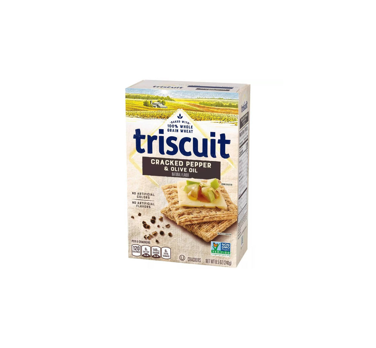 Triscuit Cracked Pepper & Olive Oil Crackers 240g – La Casita Delicatessen