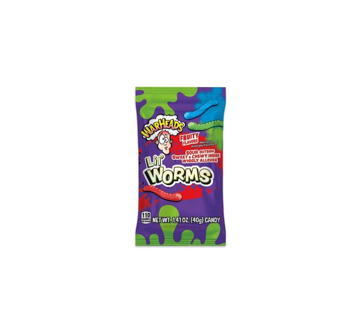 Warheads Lil' Worms Gummi Candy Chews 40g – La Casita Delicatessen