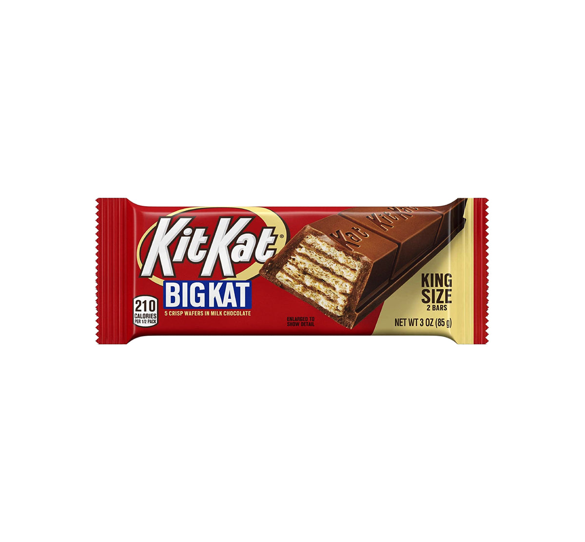 Kit Kat Big Kat Edition Milk Chocolate Wafers Bar - King Size 85g – La ...