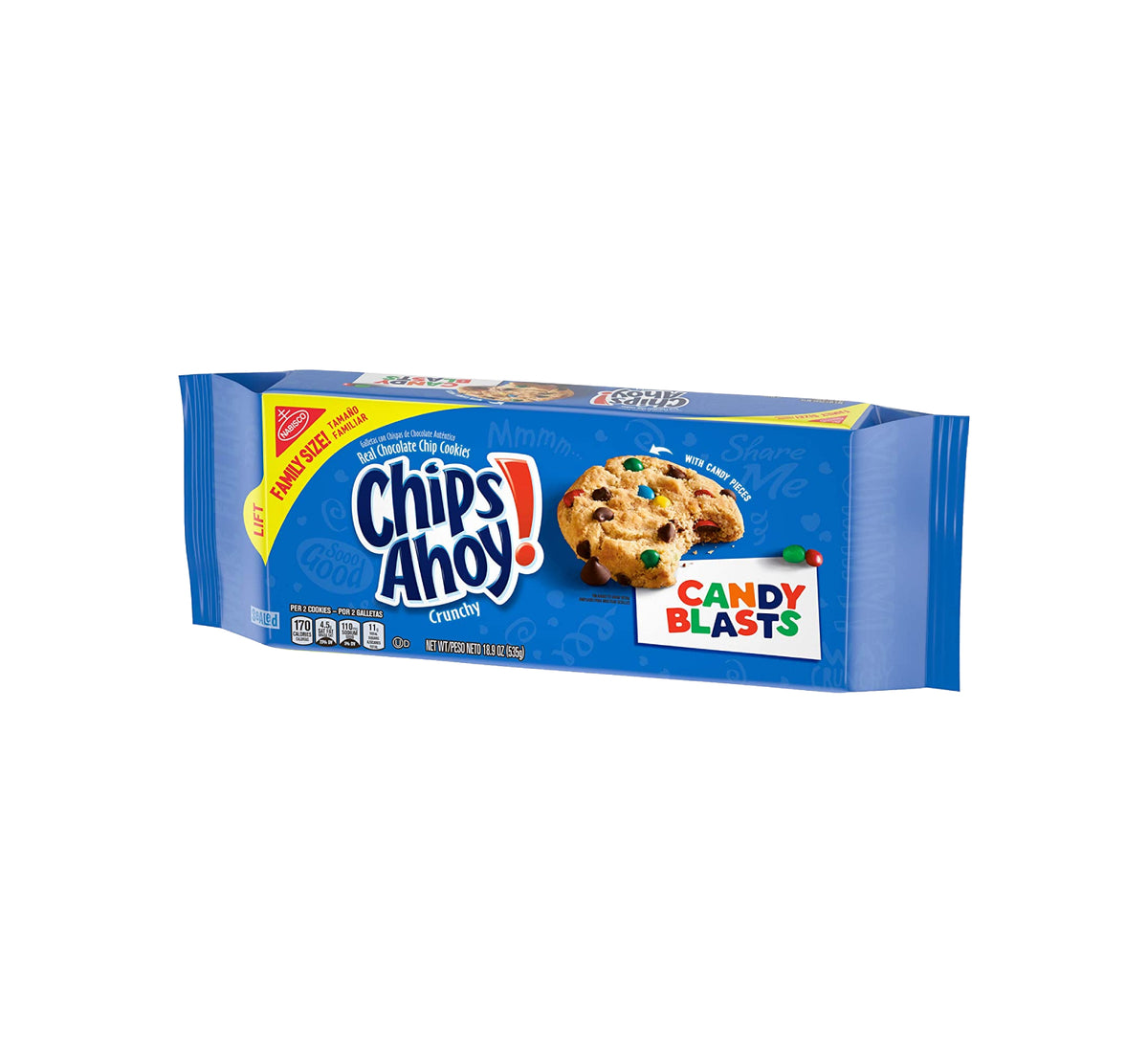 Chips Ahoy! Candy Blasts Chips Chocolate Cookies 535g – La Casita ...