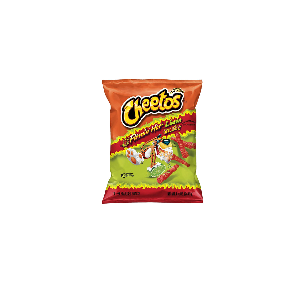 Cheetos Flamin' Hot Limón Crunchy Style 240.9g – La Casita Delicatessen