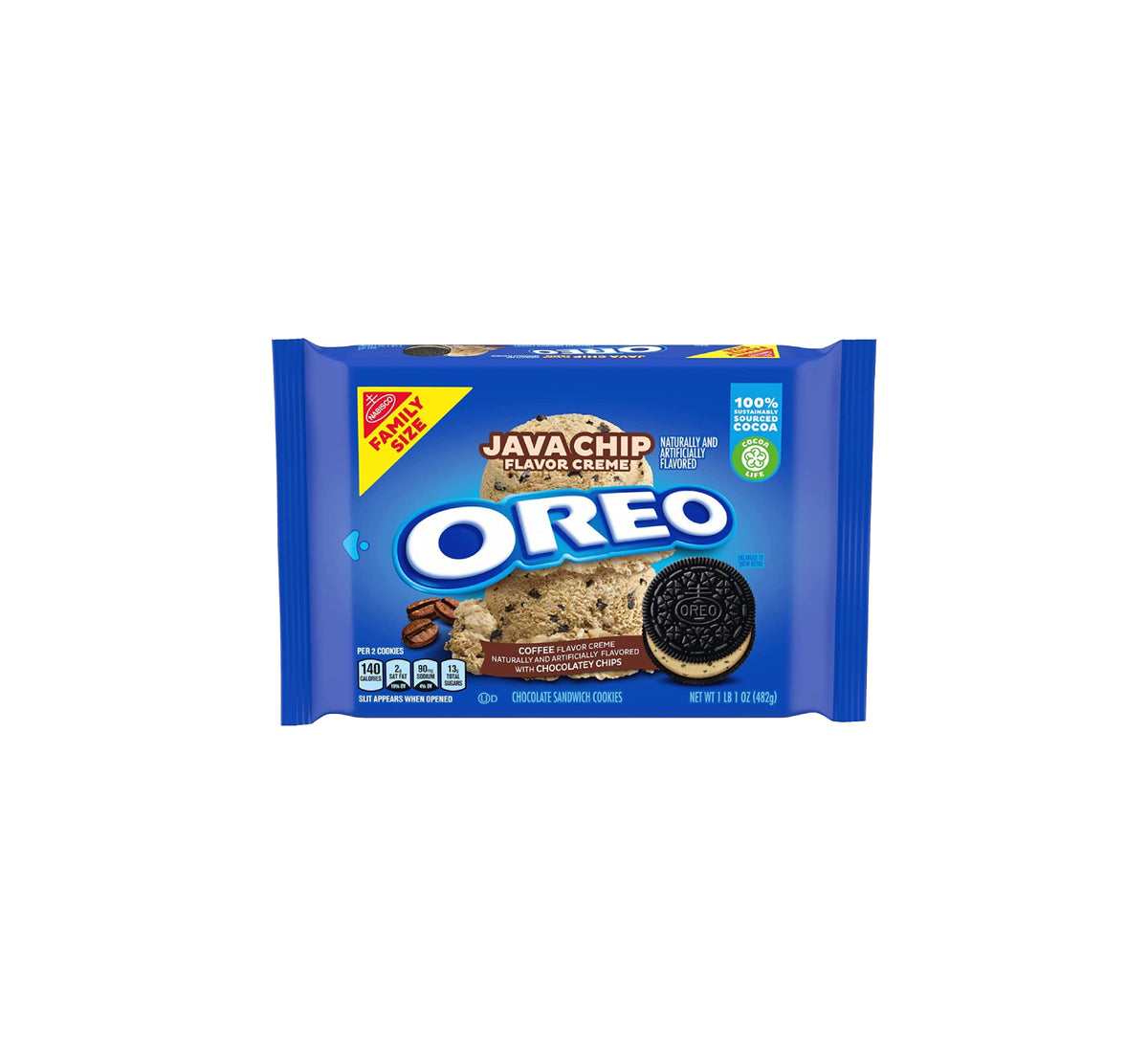 Oreo Java Chip Flavor Creme Sandwich Cookies 482g – La Casita Delicatessen