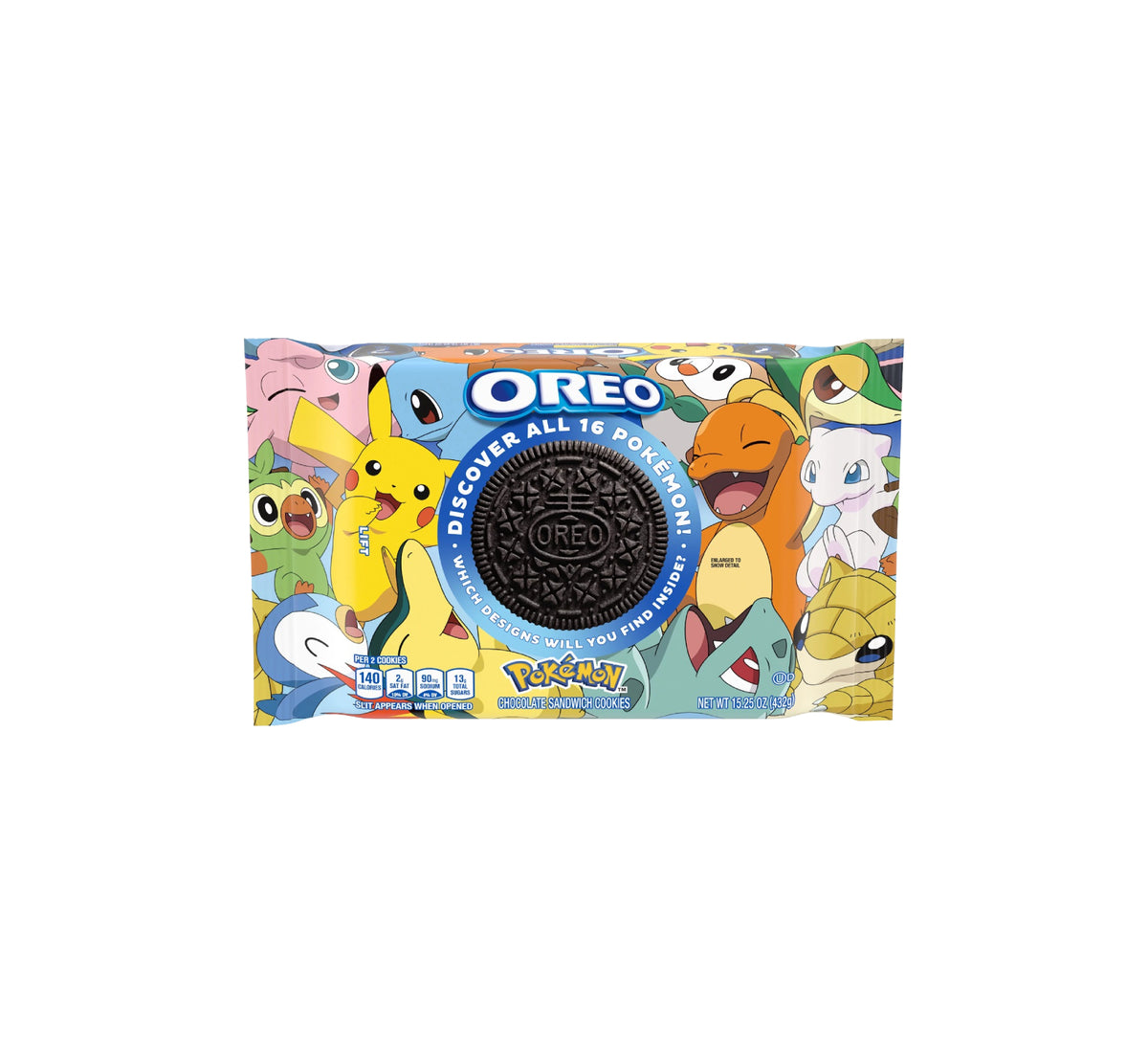 Oreo Pokémon Edition Chocolate Sandwich Cookies 432g – La Casita ...