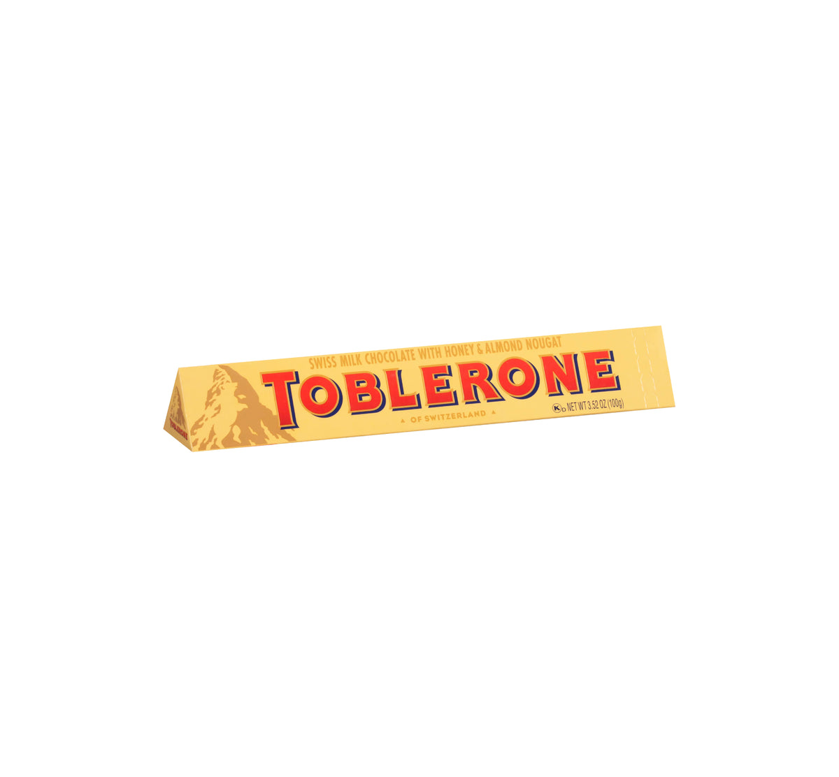 Toblerone: Milk Chocolate with Honey & Almonds Nougat 100g – La Casita ...